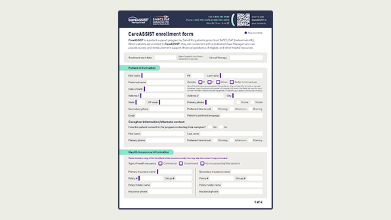 Healthcare Professional Resources | CareASSIST by Sanofi